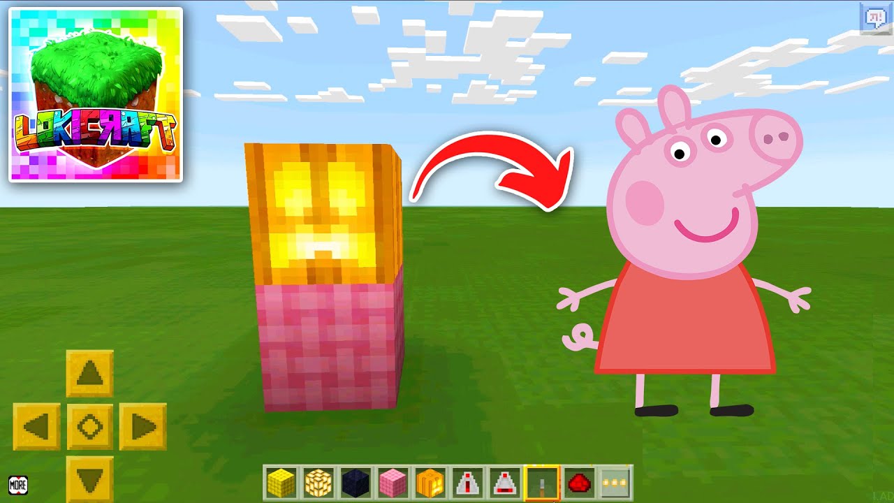 How to Spawn PEPPA PIG in LOKICRAFT - YouTube