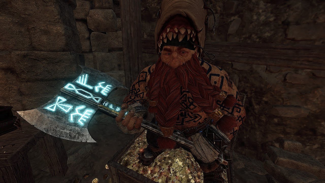 Pit Slayer legend true solo Great Axe/Cog Hammer Warhammer Vermintide 2 ...