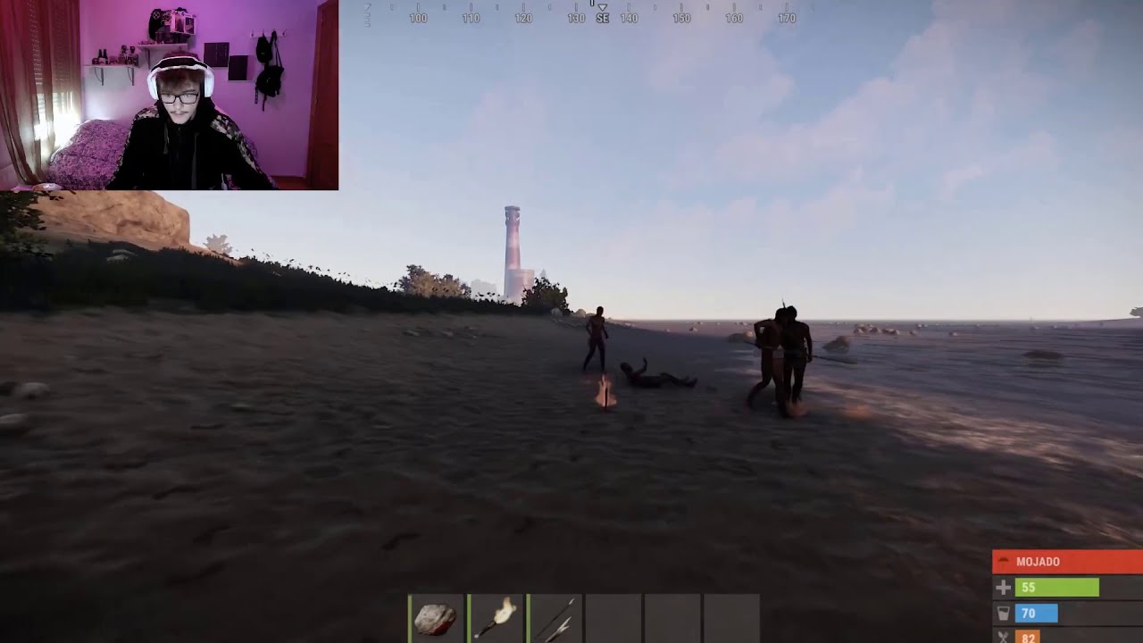 COMO MORIR Y VOLVER A MORIR EN RUST Rust - YouTube