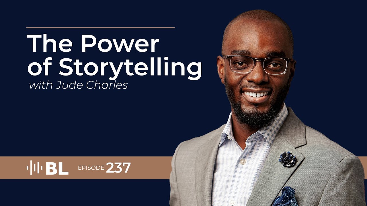 The Power of Storytelling with Jude Charles - YouTube