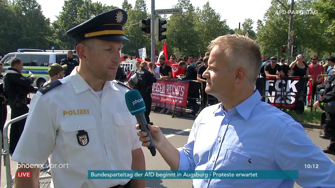 AfD-Parteitag: Interview mit Thomas Rüger zu Demonstrationen am 30.06. ...