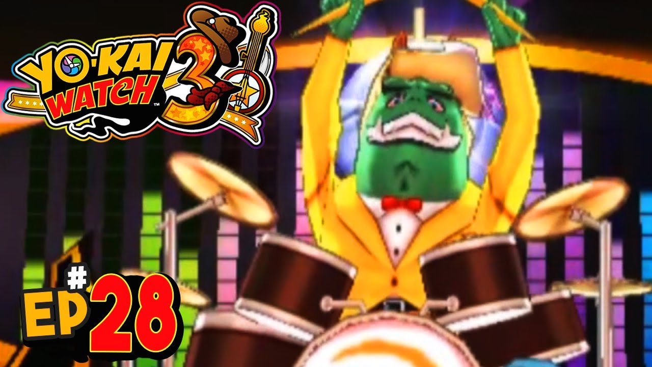 Yo-Kai Watch 3 Part 28 Rongo Swirll BOSS BATTLE! - 3DS Gameplay ...