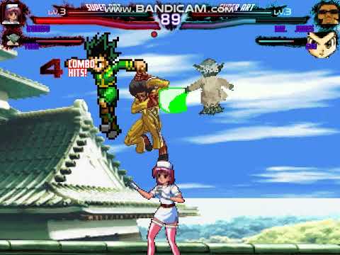 MUGEN Request: Kris Shiratori & Yoda Vs Mr.Jones & Gon - YouTube