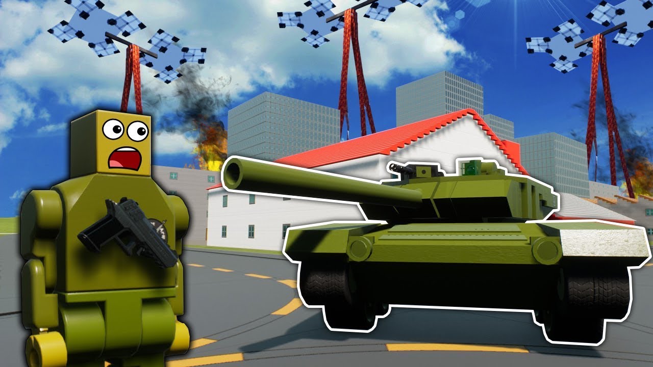 LEGO ALIEN CREATURES INVADE LEGO CITY! - Brick Rigs Roleplay Gameplay ...