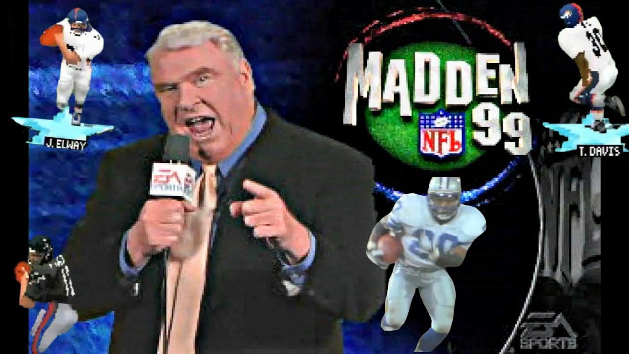 Madden 99 - A Decade of Madden Games: EP. 3 #Madden #retrogaming #ps1 ...