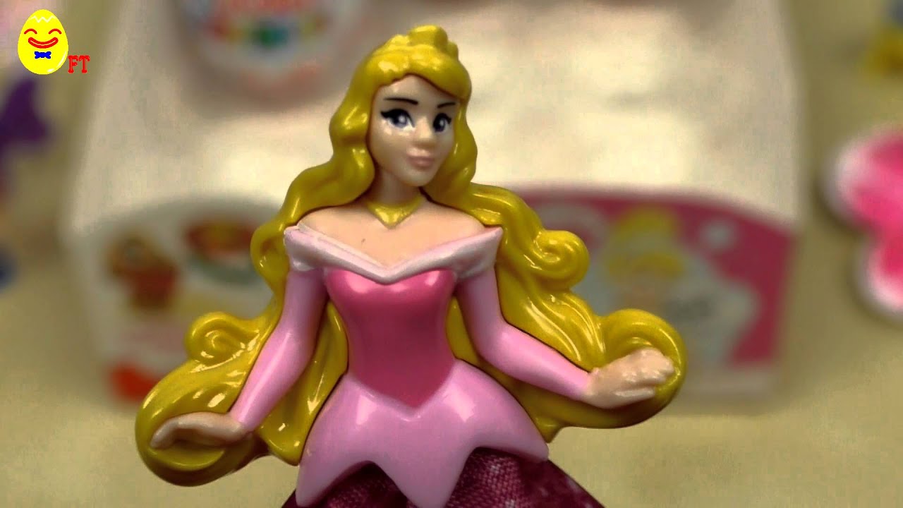 Kinder Surprise Princess Disney. Королевские питомцы. Открываем киндеры ...