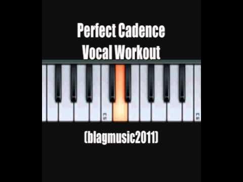 Vocal Workout Exercise for Advanced Vocalists - Over a Perfect Cadence ...