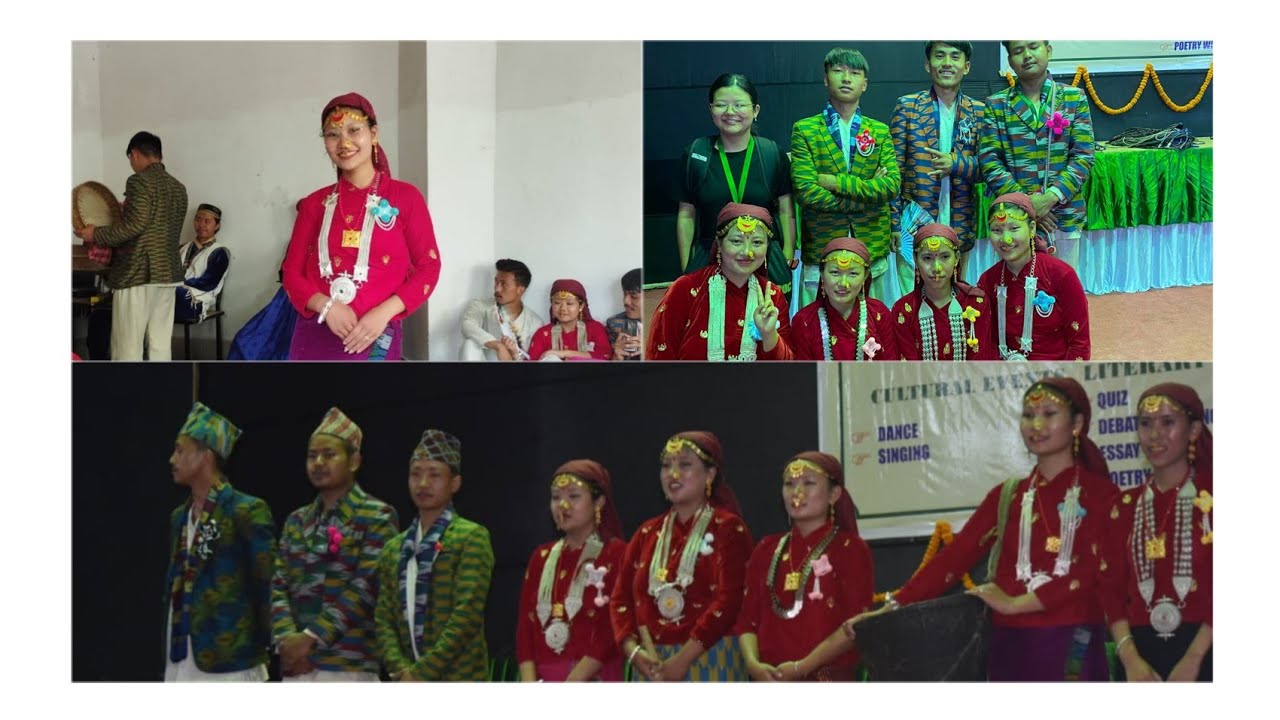 Limboo dance performed by limboo department 2nd position 🎉#clg fest # ...