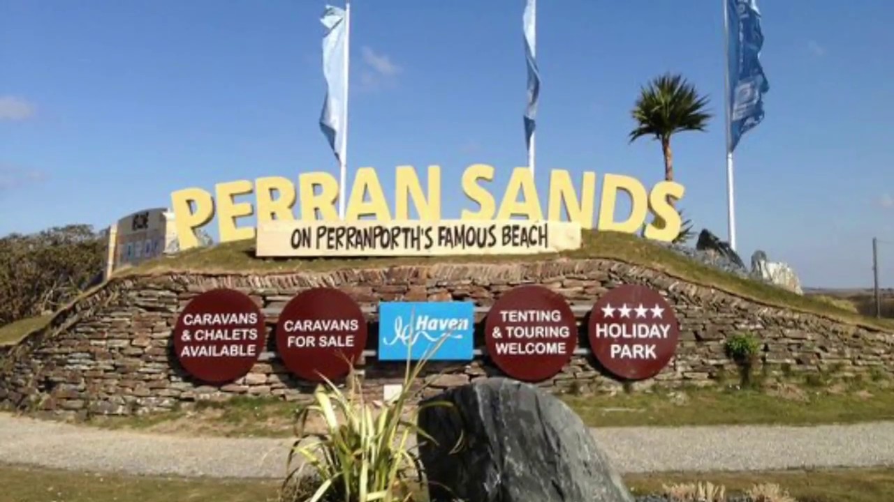 Perran Sands, a quick tour. - YouTube