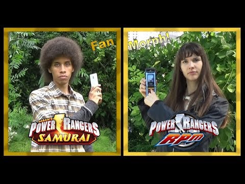 Samurai Gold & RPM Yellow (Power Rangers Fan Morph) *Retro Style* - YouTube