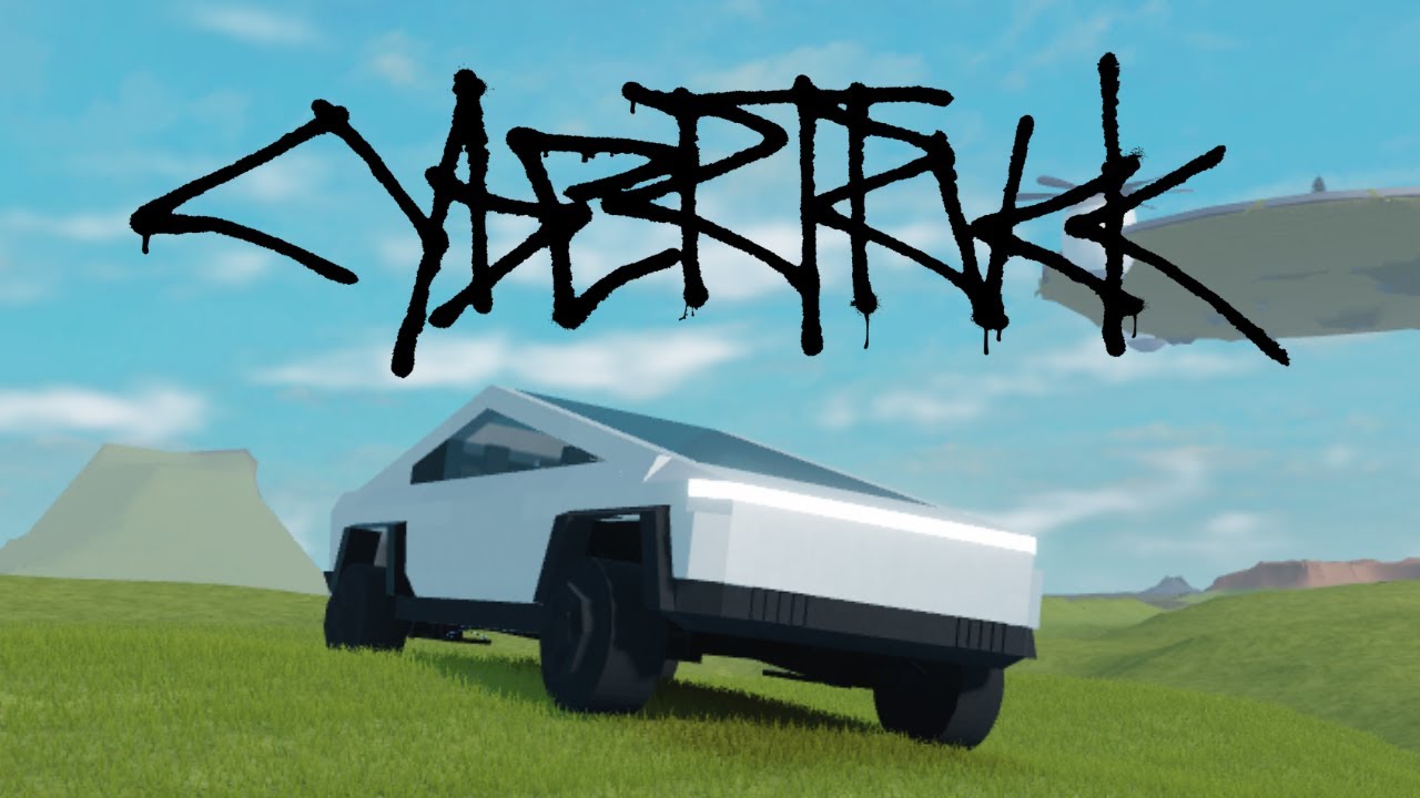 Tesla Cybertruck | Showcase 35 | Roblox Plane Crazy - YouTube