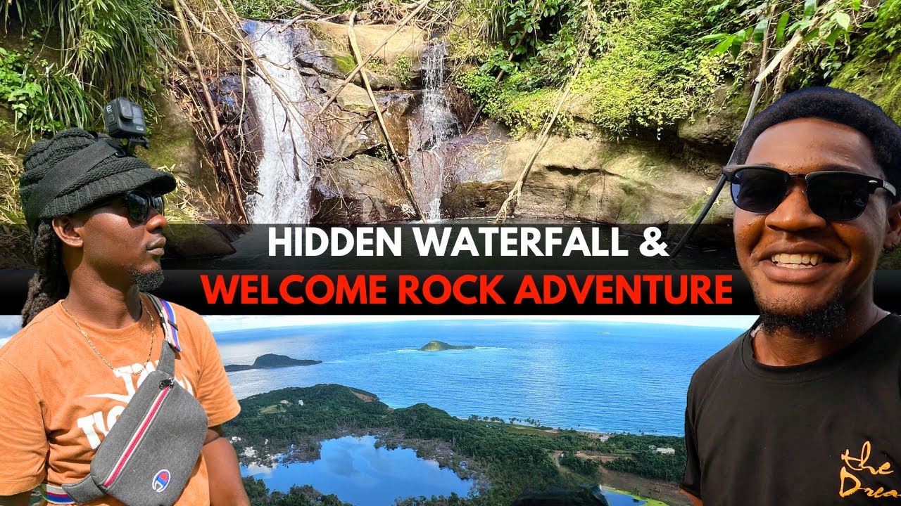 HIDDEN WATERFALL ADVENTURE AND THE STUNNING VIEWS AT WELCOME ROCK 🇬🇩 ...