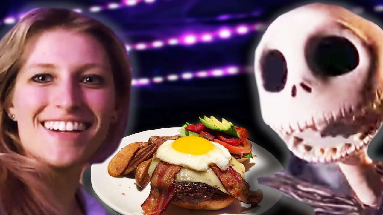 We Ate At The Tim Burton-Themed Restaurant - YouTube