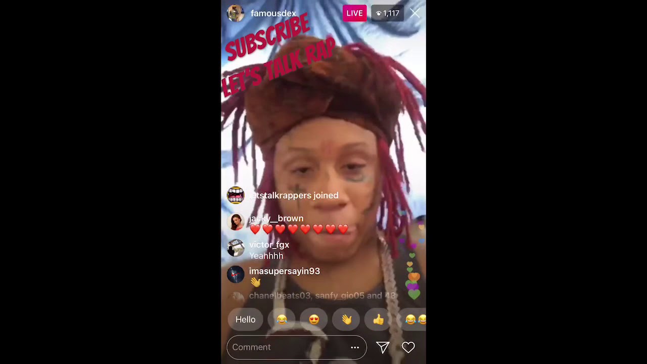 Famous Dex Pulls Gun Out On Trippie Redd - YouTube