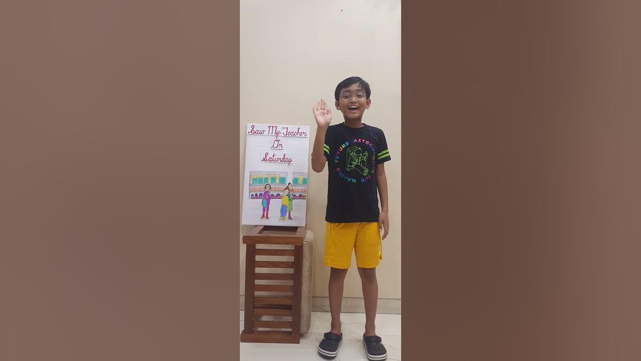 Saw my teacher on Saturday by Dave crawley (funny English poem ...