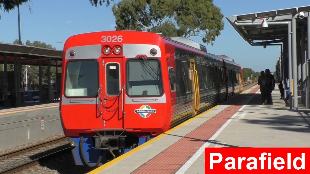 Trains at Parafield - Adelaide Metro - YouTube