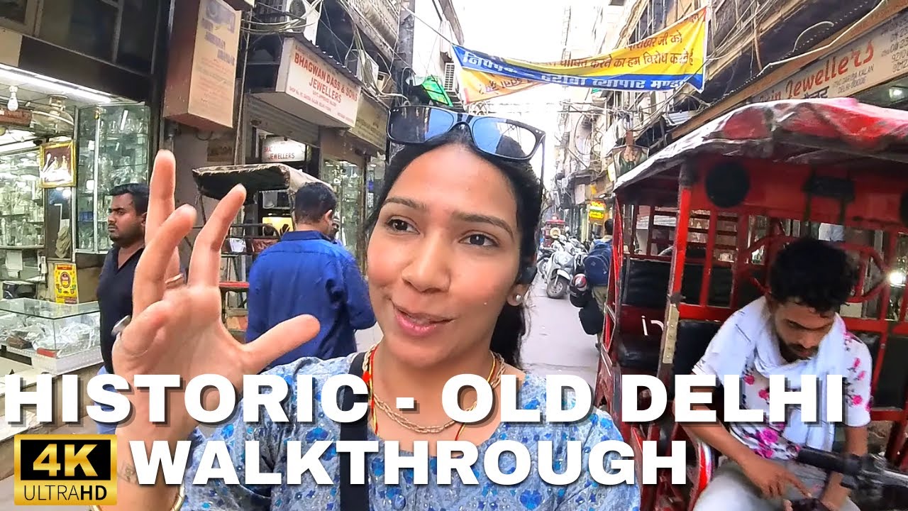 Sunday Stroll through Dariba Kalan Jewellery Market in OLD DELHI With ...