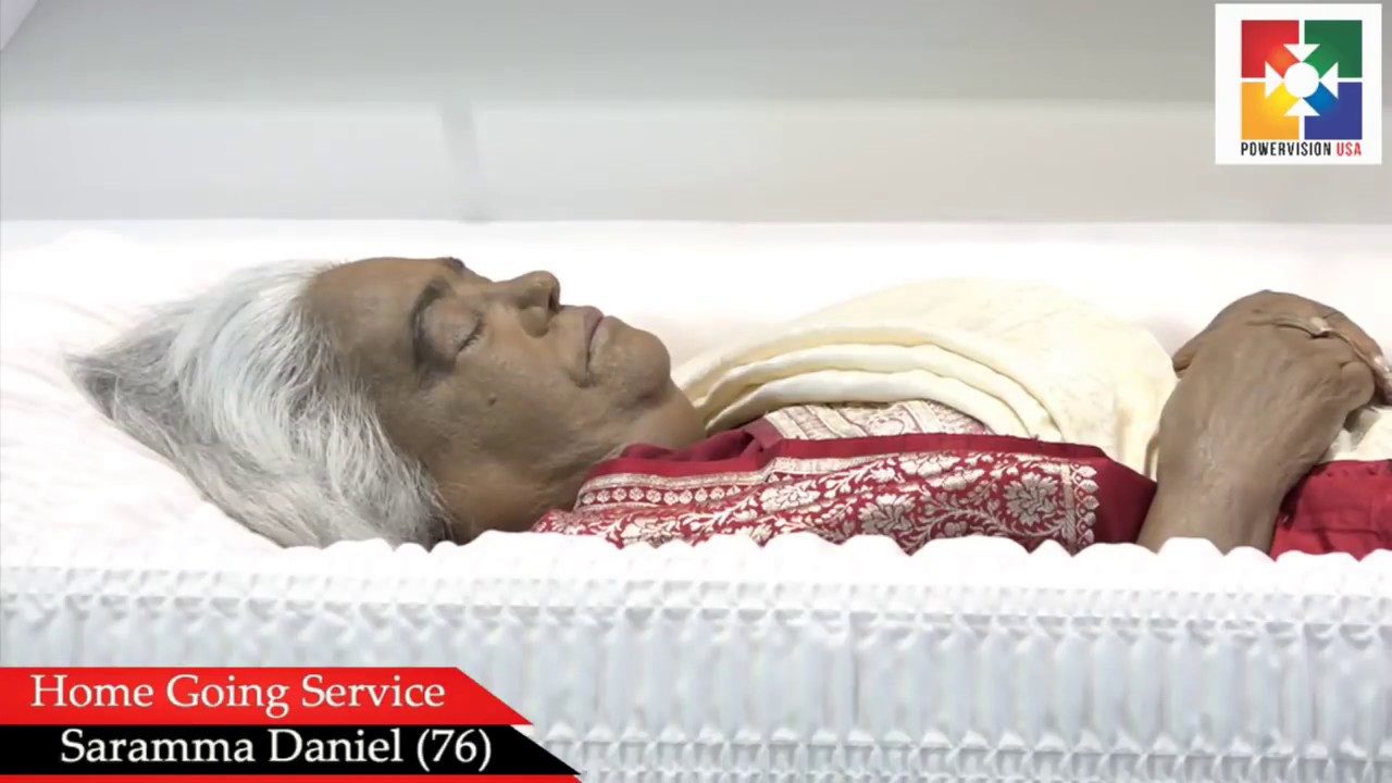 Saramma Daniel (76) Home Going Service - YouTube