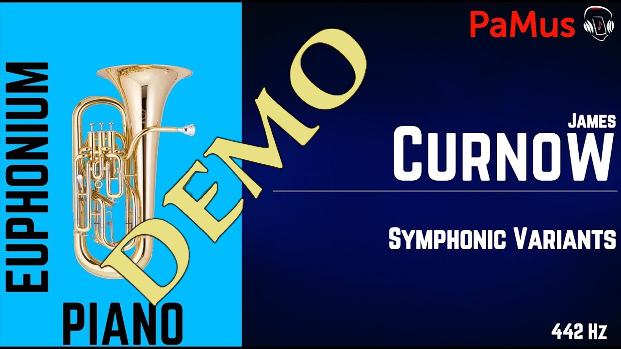 James Curnow: Symphonic Variants, piano accompaniment 442Hz - YouTube