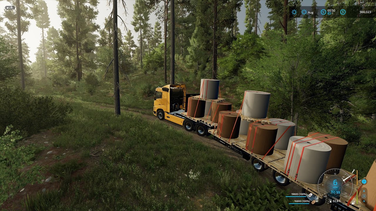 FS 22 * Silverrun 13 (Forestry & Arable) * Selling Prefab Walls, Wooden ...