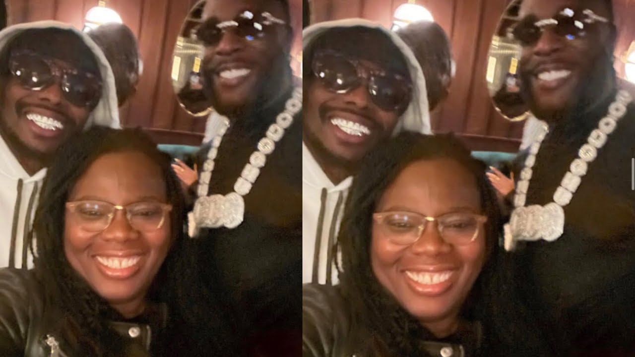 Burna Boy And Asake Linked Up In London As He Buys $1Million Chain ...