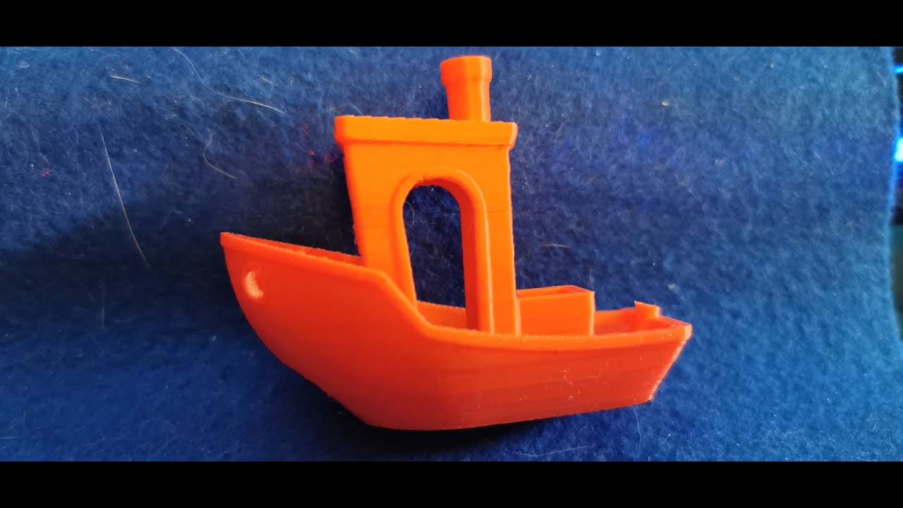 red pla benchy - YouTube