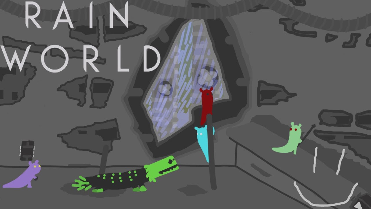 playing Rain World for the first time with the boys [1] - YouTube