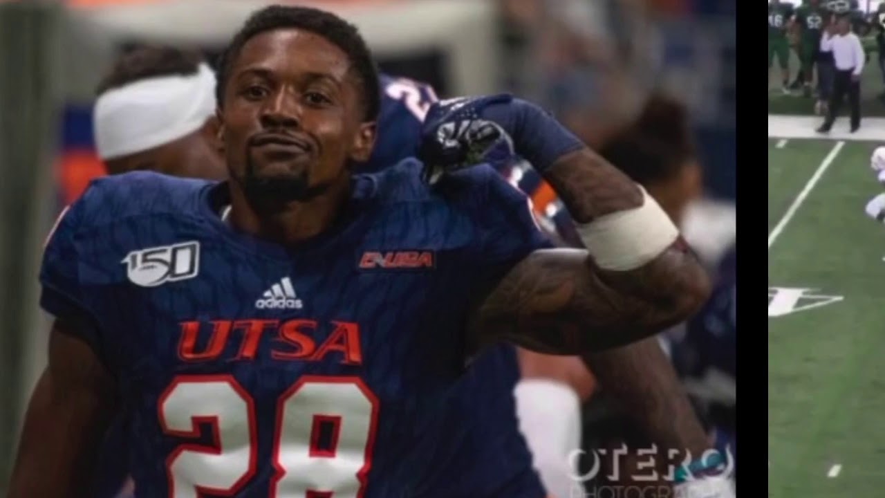 Cassius Grady CB, KR, PR, GUNNER UTSA NFL Draft 2020 - YouTube