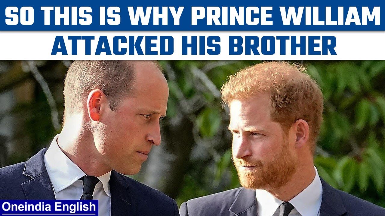 Prince Harry reveals how William physically attacked him in his latest ...