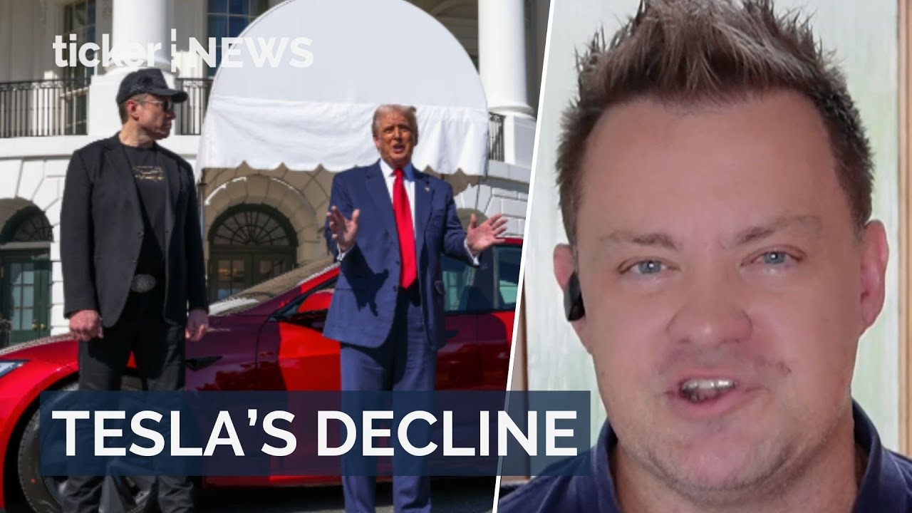 Governor Tim Walz Mocks Elon Musk Over Tesla's Market Crash - YouTube