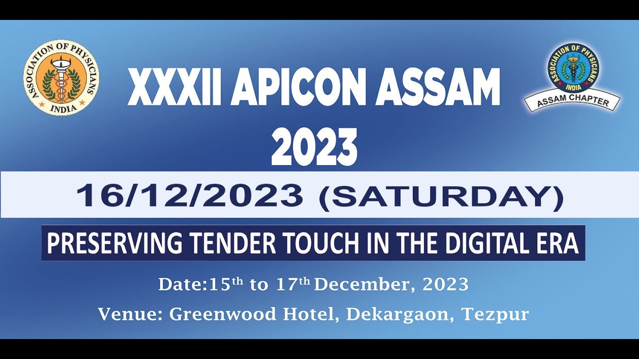 XXXII APICON ASSAM 2023, 16-12-23 (1st) - YouTube