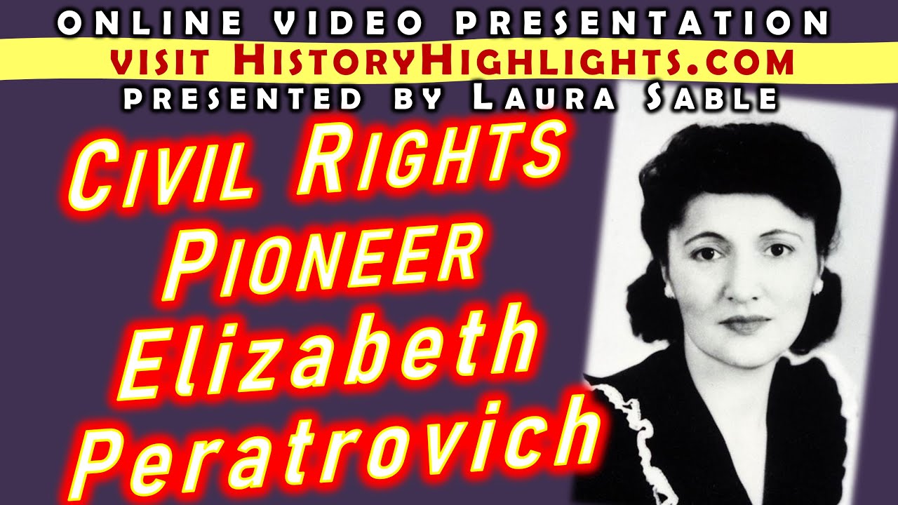 Civil Rights Pioneer Elizabeth Peratrovich - YouTube