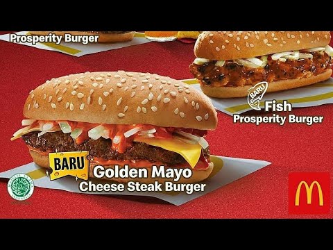 Golden Mayo Cheese Steak Burger, varian Prosperity dari McDonalds buat yg gak suka Blackpepper