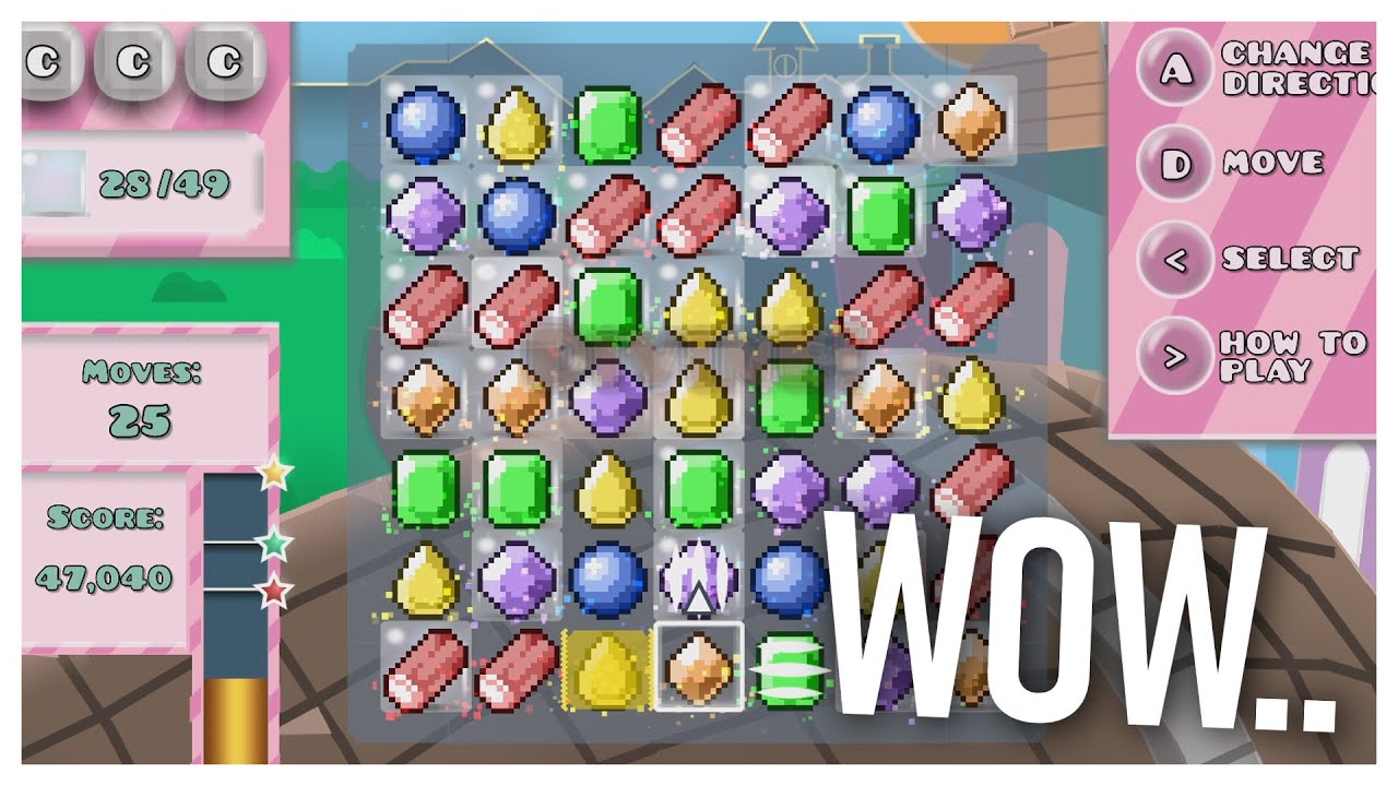 Candy Crush in Geometry Dash.. - YouTube