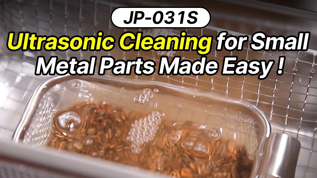 Clean and Shiny: Ultrasonic Cleaning for Small Metal Parts Made Easy ...