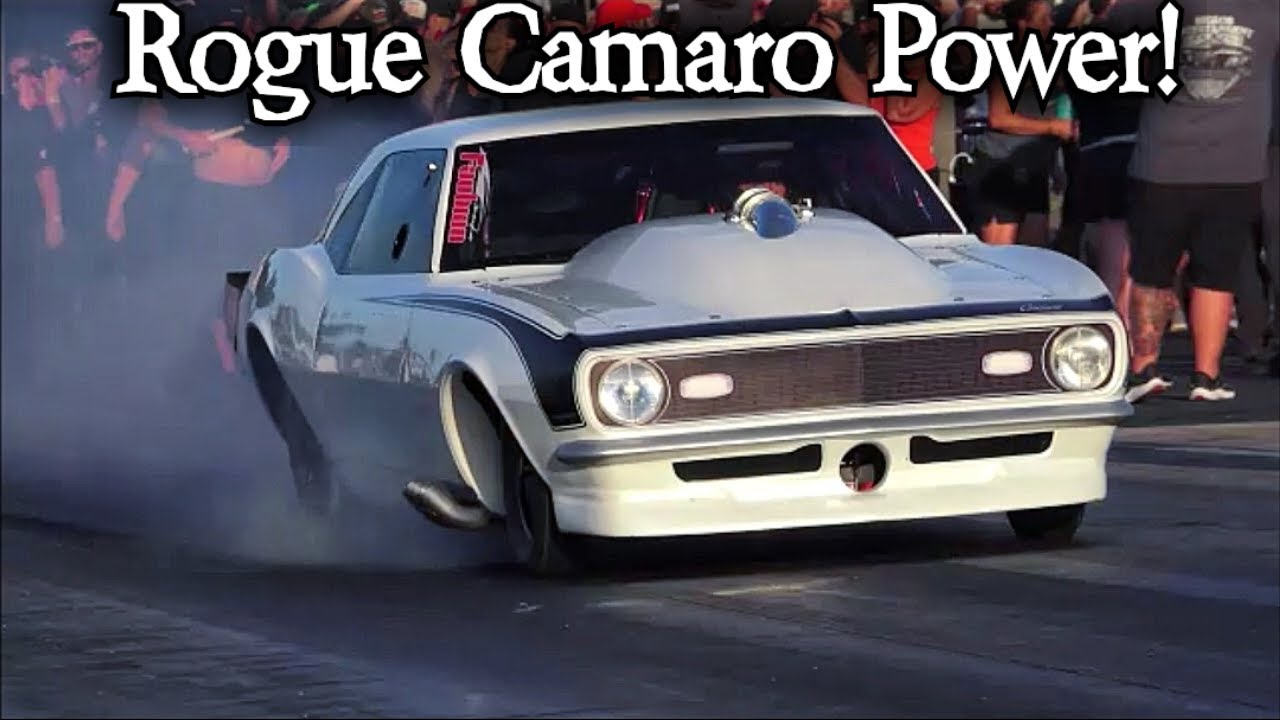 Rogue 405 Camaro Procharged Power! - YouTube