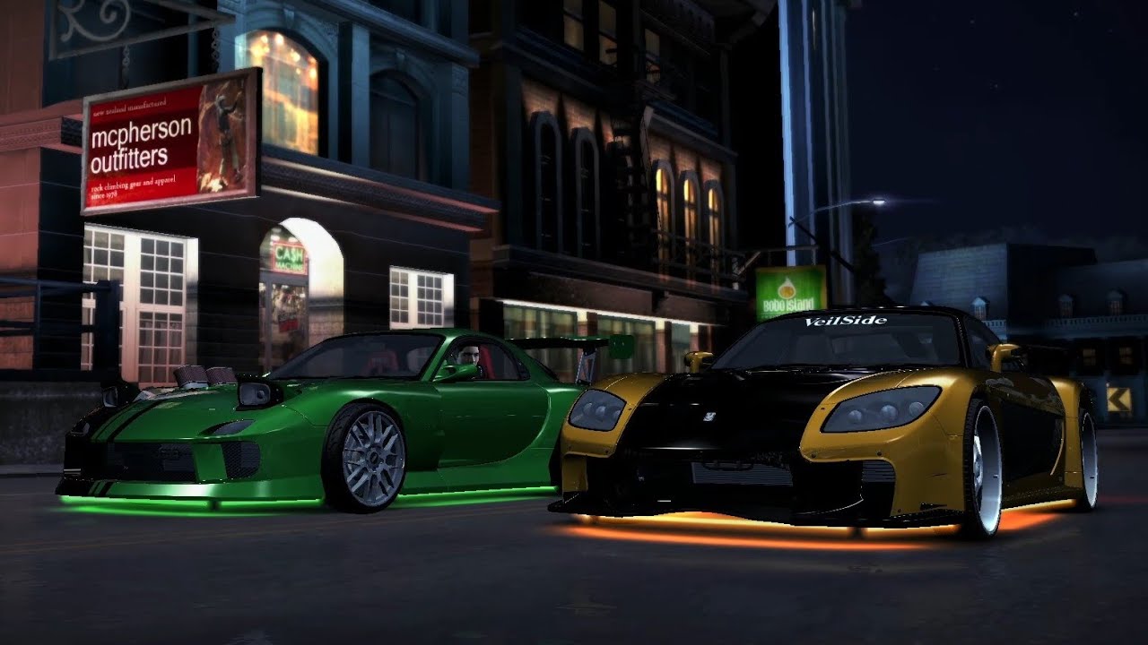 Han's RX-7 vs Kenji's RX-7 | Need for Speed Carbon Redux - YouTube