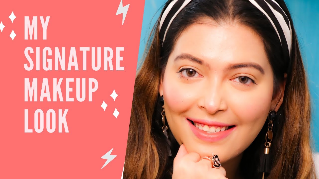 EveryDay Makeup Look | My Signature Look | No Foundation |Quick And ...