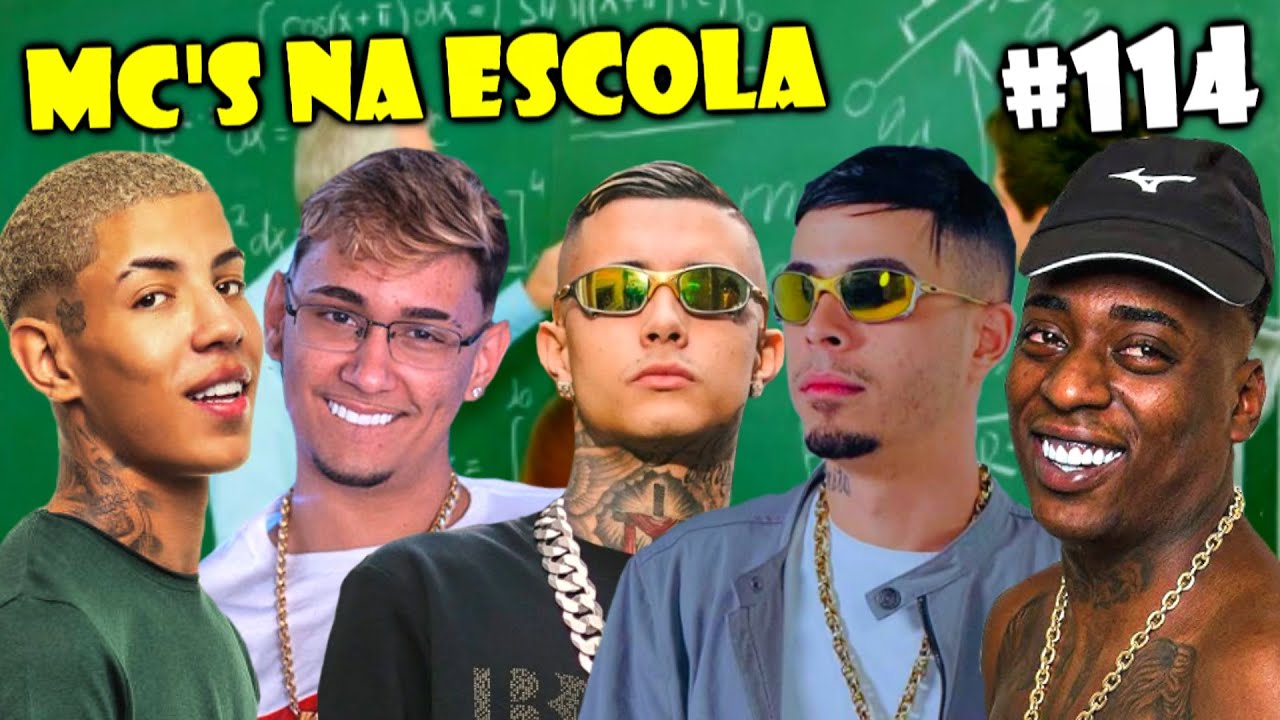 MC'S NA ESCOLA #114 (Mc Negão Original, Mc Jacaré, Mc Tuto, Mc Paiva ...