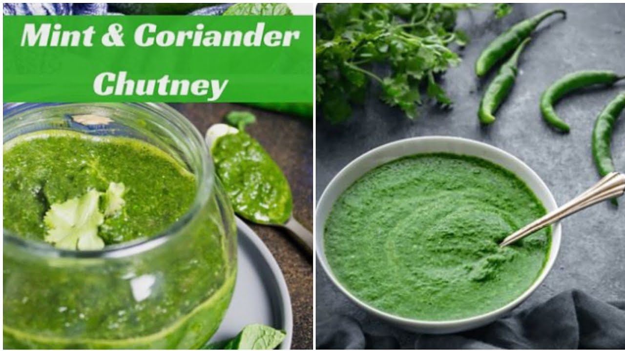 How to make mint and coriander chutney#chutneyrecipe |green chatni ...