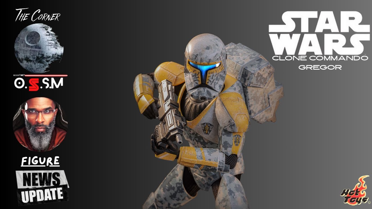 THE CORNER: HOT TOYS COLLECTIBLES STAR WARS CLONE COMMANDO GREGOR 1/6 ...