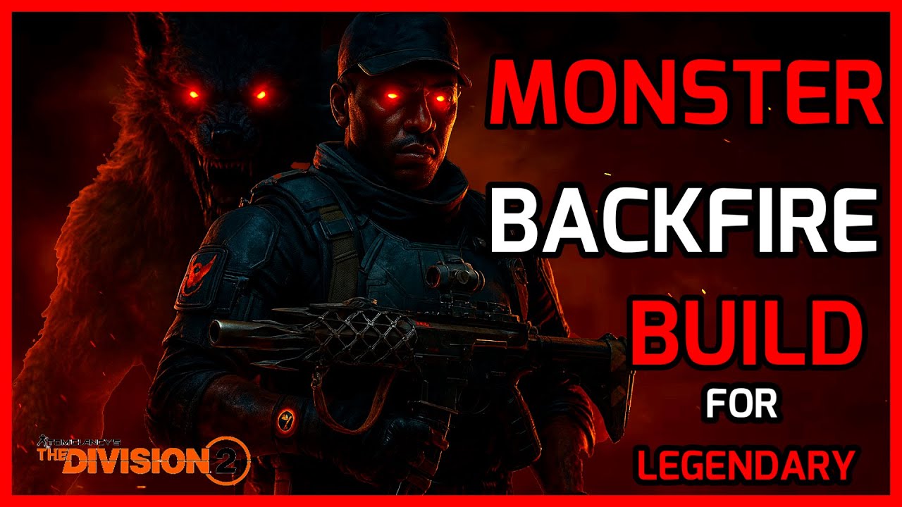 This BACKFIRE Build SHREDS Legendary Difficulty! 💥 Division 2 Monster ...