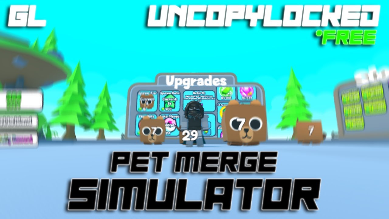 [FREE] Pet Merge Simulator | Roblox Studio - YouTube