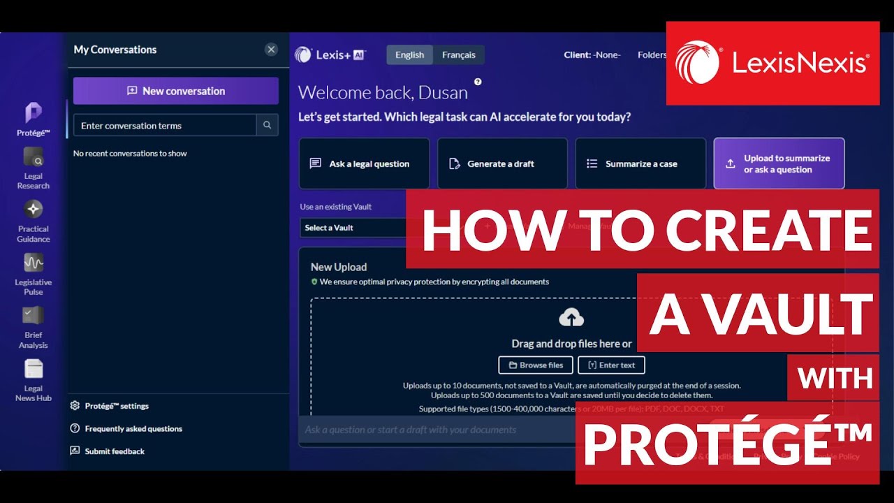 How to Create a Vault with Protege - YouTube