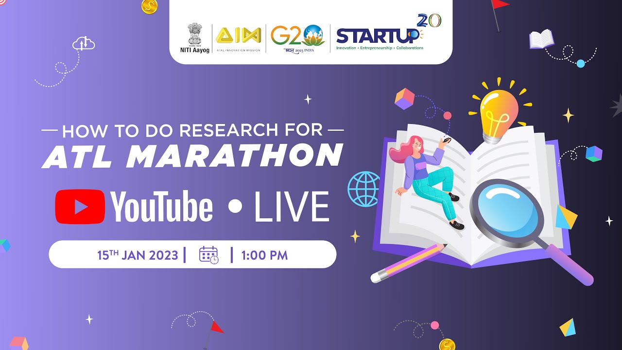 How to do Research for Building Projects for ATL Marathon 2022-23 - YouTube