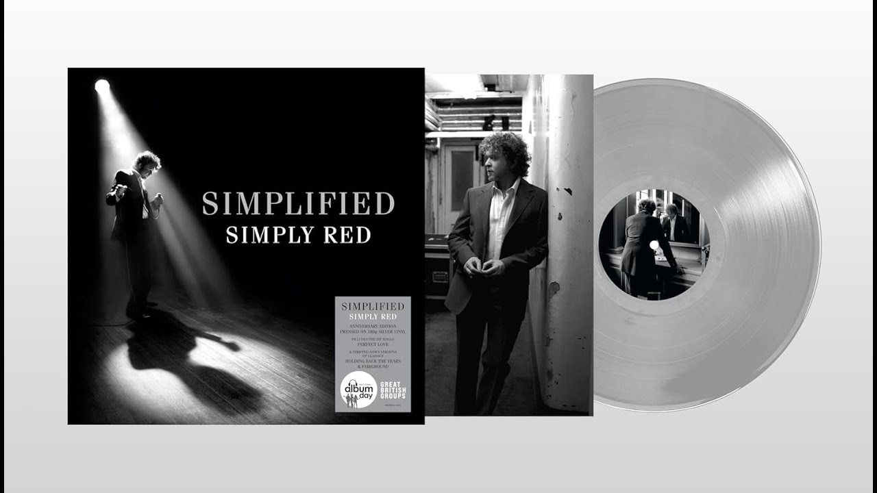 SIMPLY RED · UNBOXING · SIMPLIFIED · NATIONAL ALBUM DAY · 180G SILVER ...