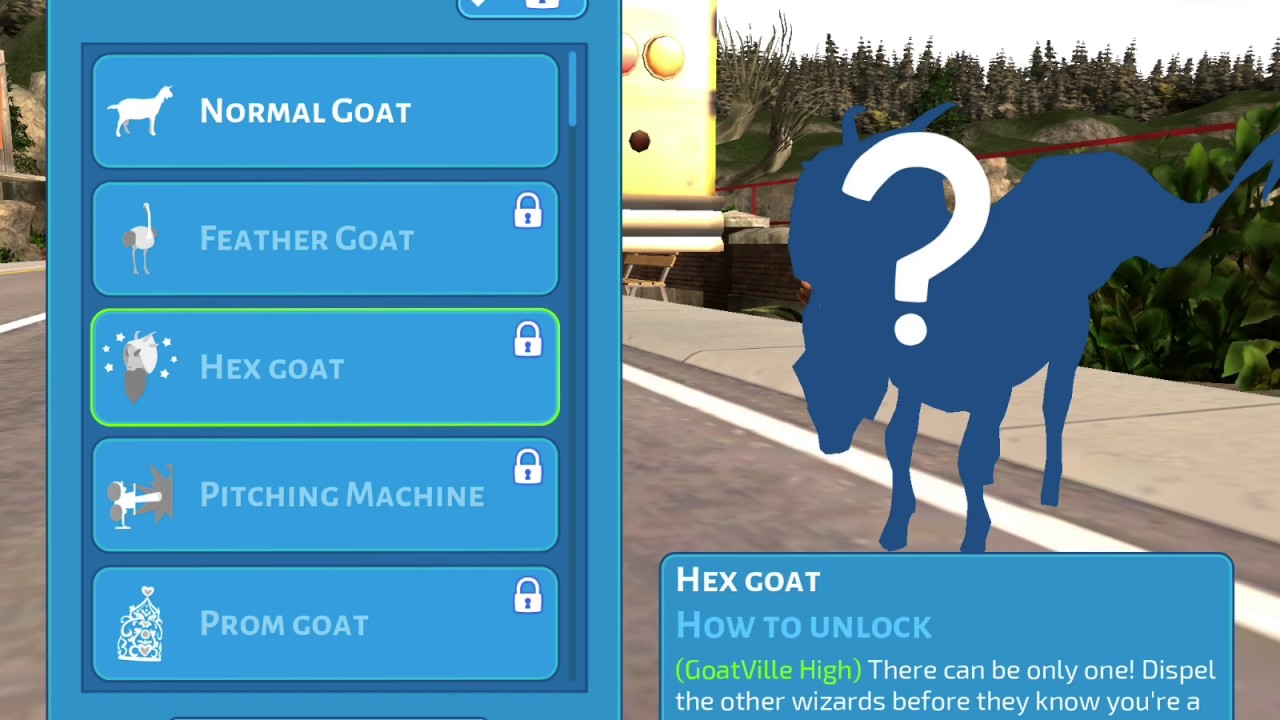 HOW TO GET THE HEX GOAT ON GOAT SIMULATOR IOS/ANDROID - YouTube