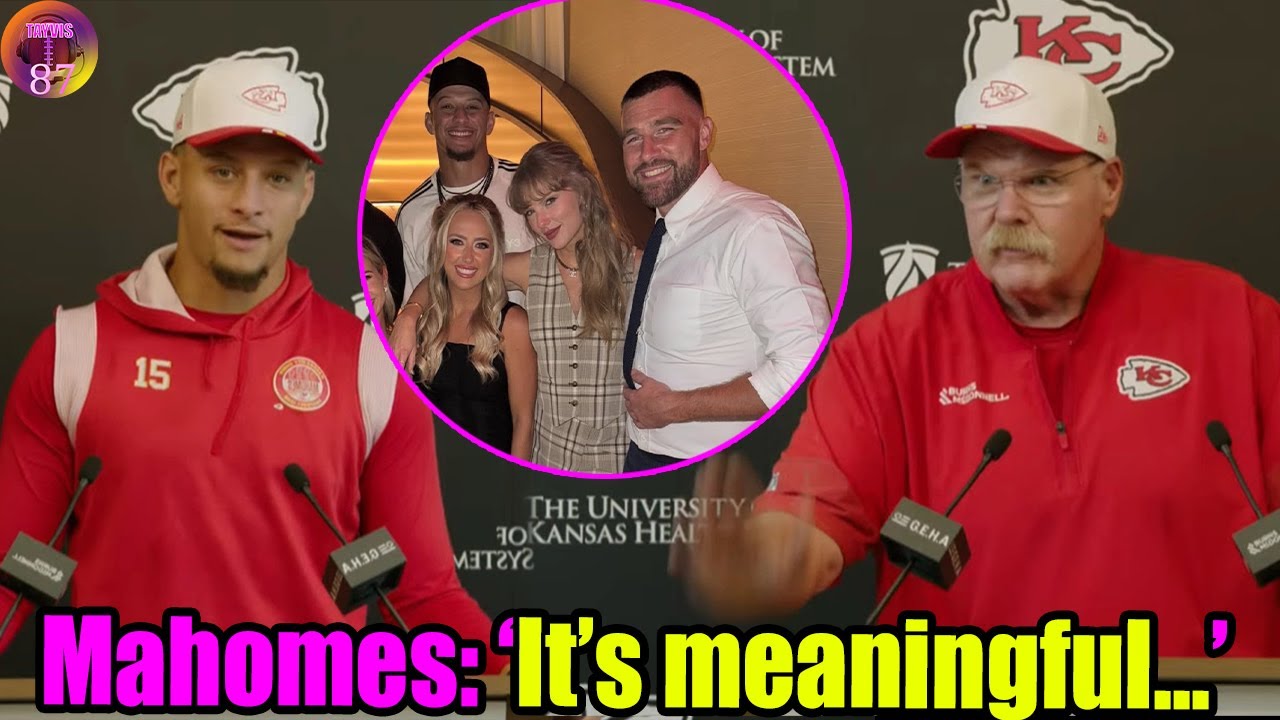 HC Andy Reid's Funny Joke about Mahomes' 30th Birthday Party with ...