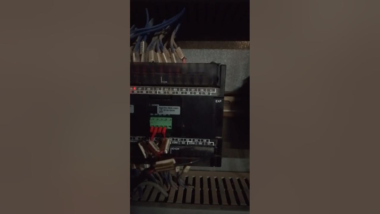 Omran PLC CP1L-E Modbus RS485 Communication Master To Slave Read And Write Software Modification ...