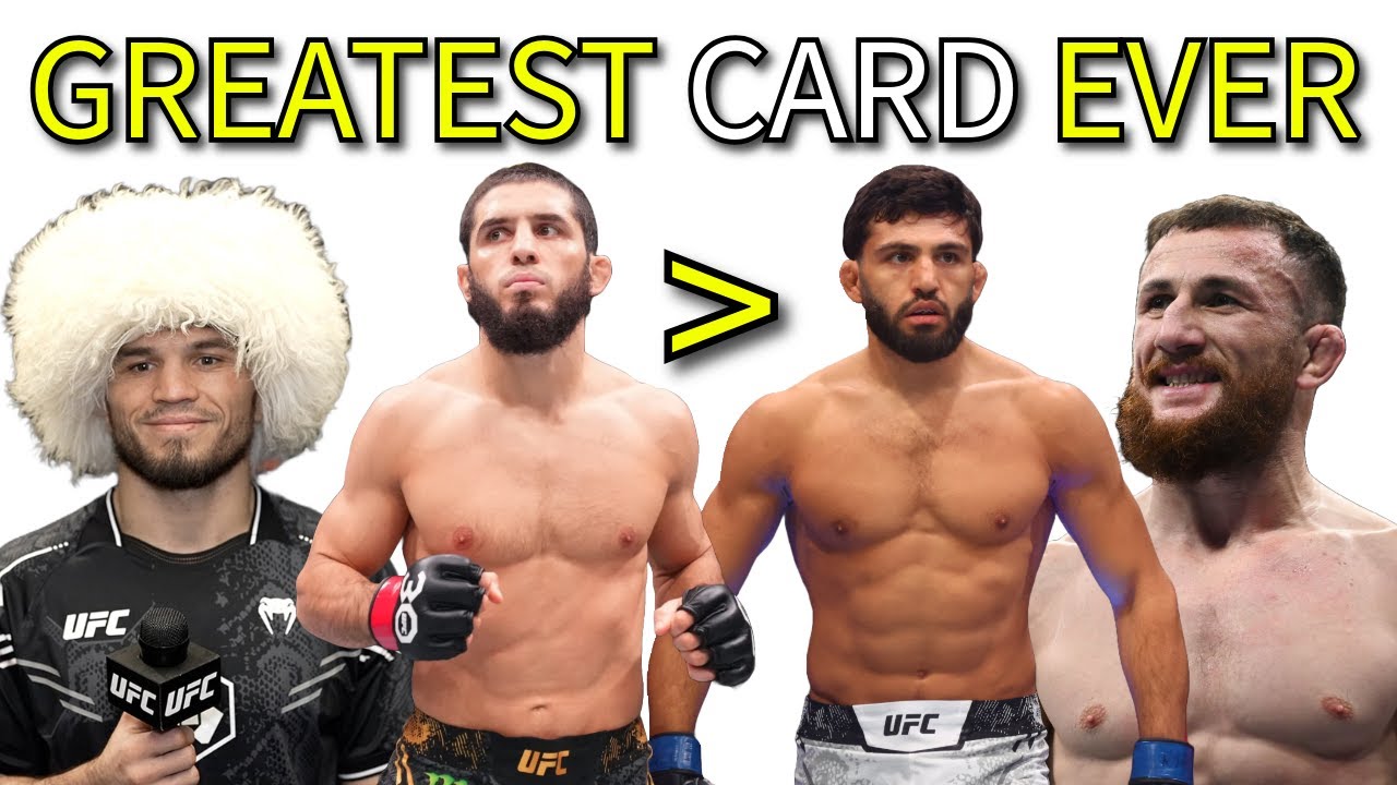 UFC 311 Is The Greatest Card Of All Time - YouTube